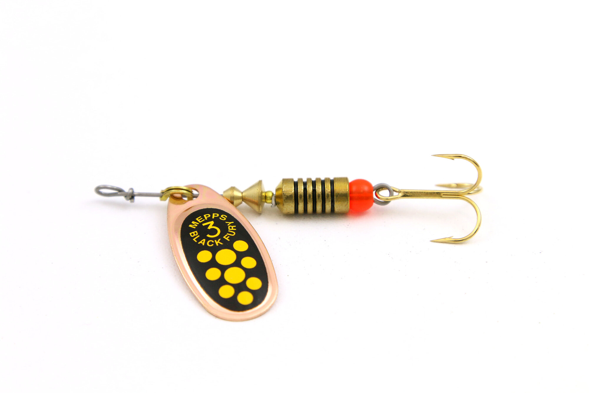 Блесна вращающаяся MEPPS Black Fury 6.5г №3 #C bl yel