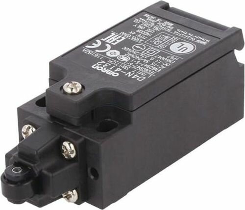 Концевой выключатель OMRON D4N-4132 угловой рычаг с роликом NO + NC, 1 шт
