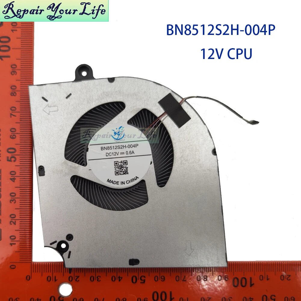 Охлаждающий вентилятор для ноутбука Mechrevo BN8512S2H-003P/BN8512S2H-004P CPU Fan