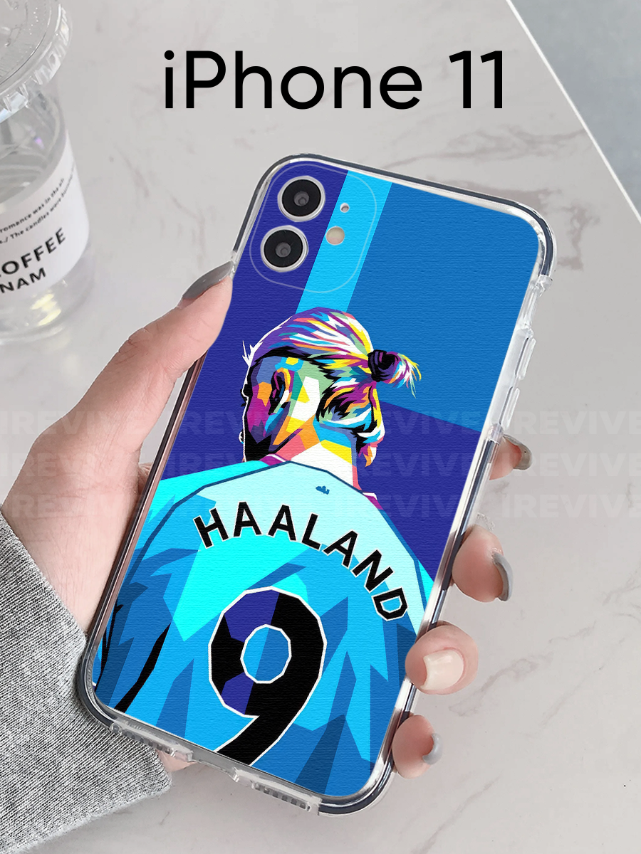 Чехол футболисту, Эрлинг Холанн на Iphone 11