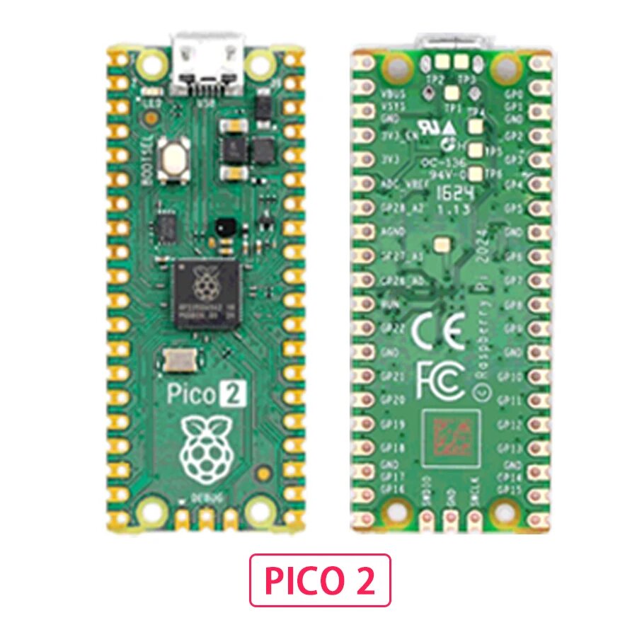 Raspberry Pi Pico 2 - плата разработки в комплекте