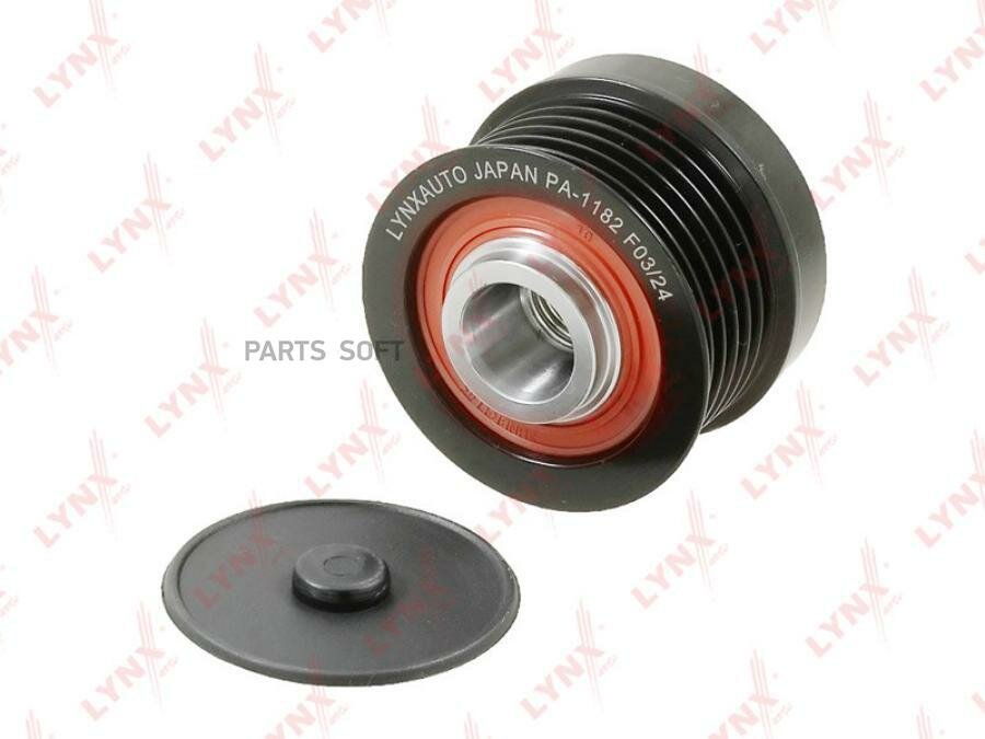 LYNXAUTO PA-1182 Муфта свободного хода генератора FORD C-max 1.6 10-19 / Fiesta VI 1.25-1.6 08-17 / Focus III 1.6 10> ()