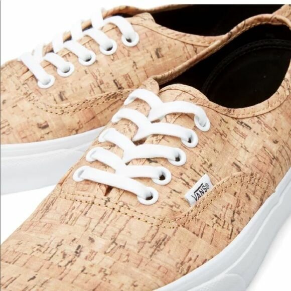 Кеды VANS, размер 11 US / 29 CM, бежевый, белый — фото 1