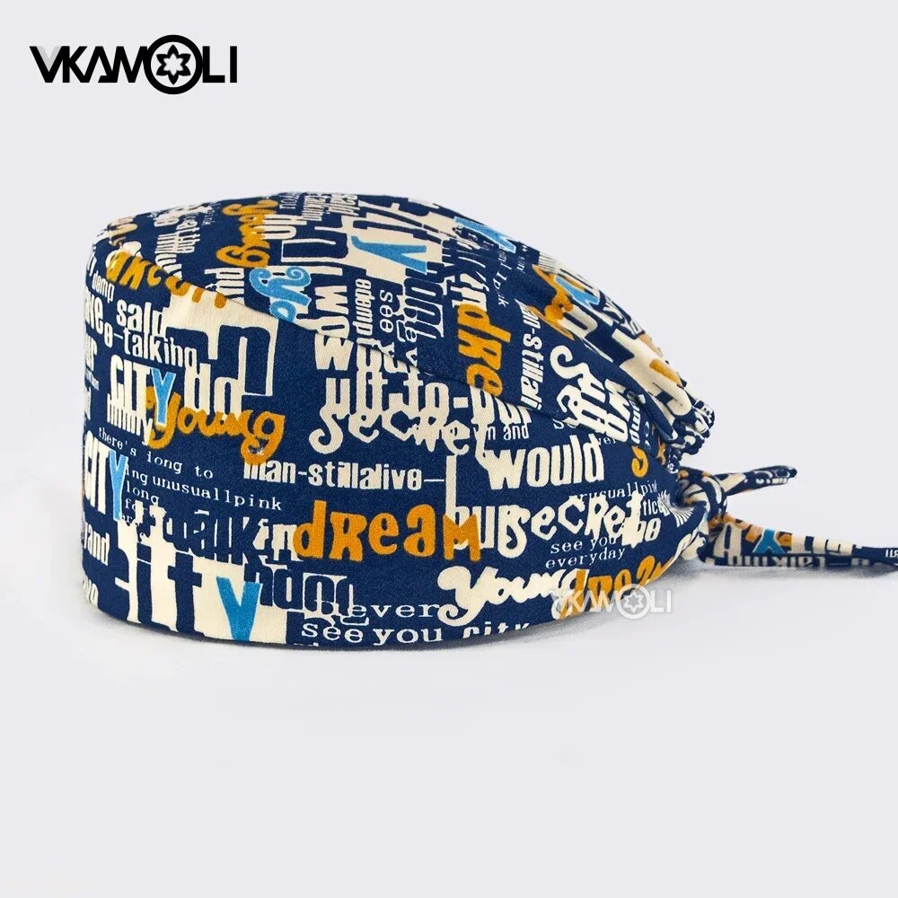 Медицинская шапочка Vkamoli, хлопковая, цвет hat