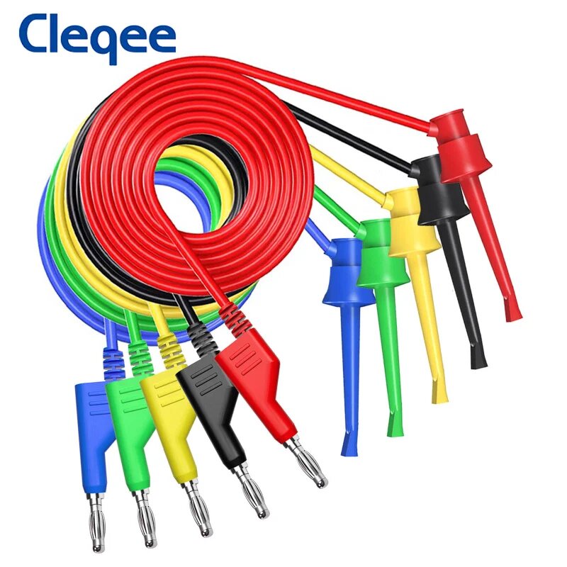 CLEQEE P1045 Тестовые провода 5 шт