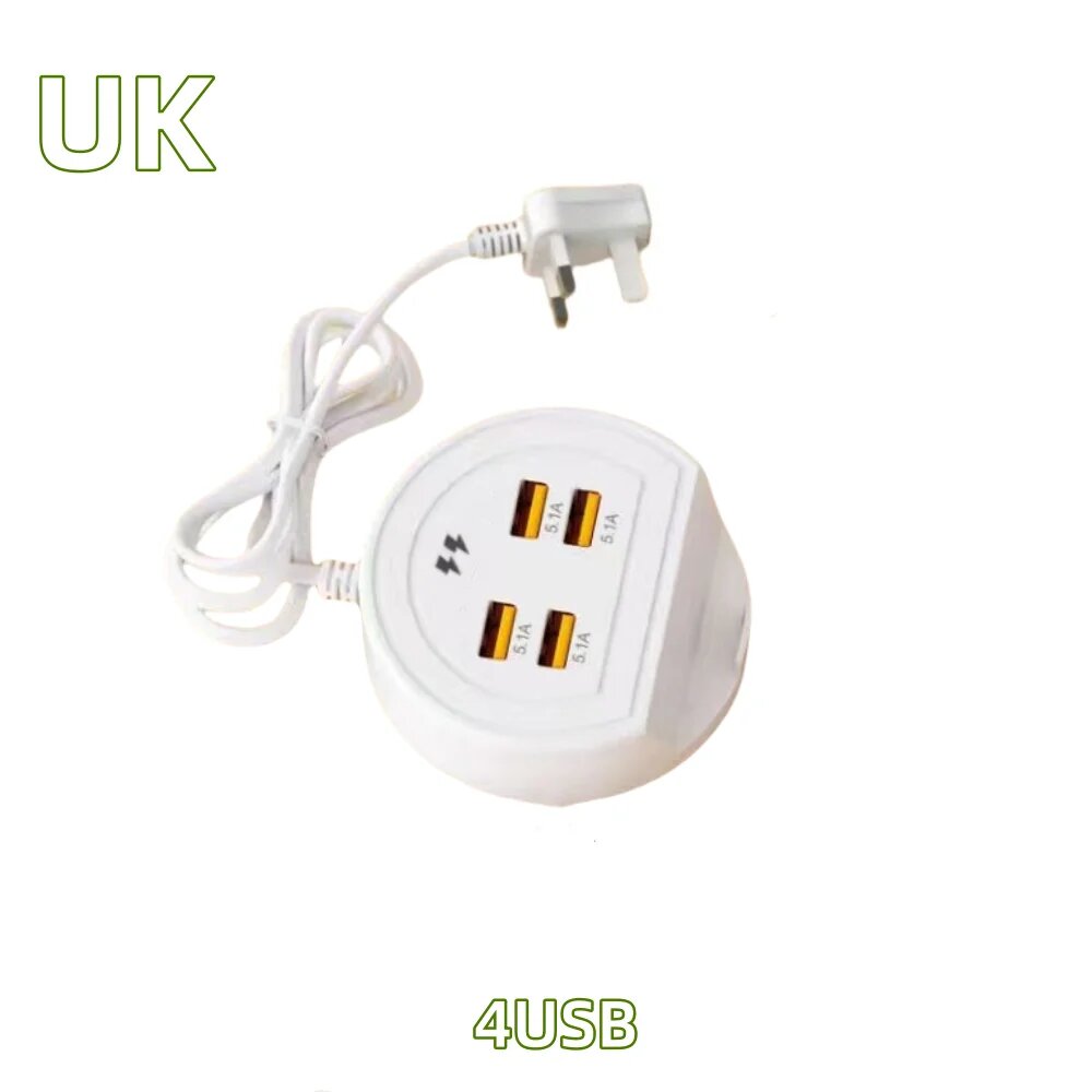 Розетка USB 4 USB UK с зарядкой