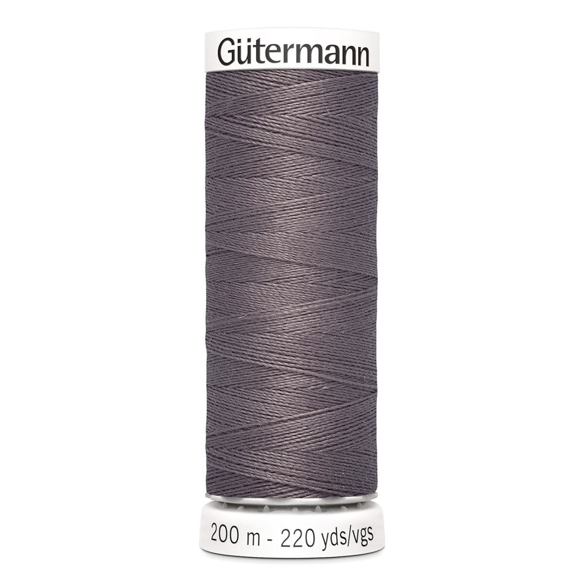Нитки швейные для всех материалов Gutermann Sew-all, 200 м (127 тёмный серо-сиреневый), 5 шт