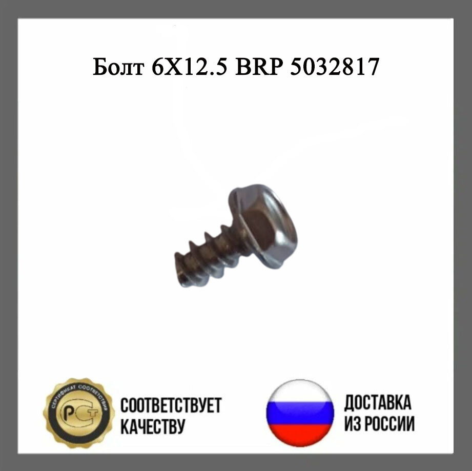 Болт 6X12.5 BRP 5032817
