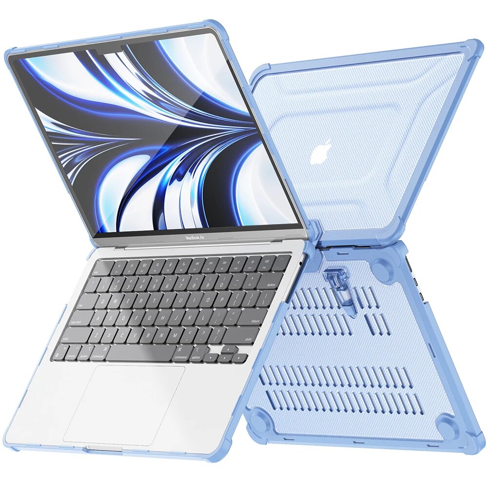 Чехол Space Star для MacBook Pro 14 TPU A1708, Голубой, Sky Blue
