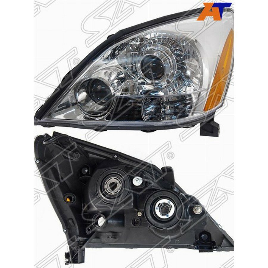 SAT ST3121101L Фара Lexus GX 02-09 (Слева/ Галоген/ Ручная регулировка)