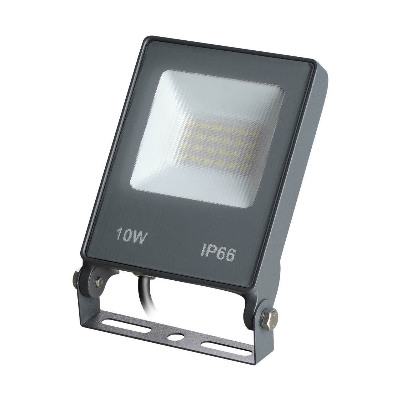 NOVOTECH 358576 STREET NT21 764 темно-серый Ландшафтный светильник (прожектор) IP66 LED 10W 4000K 100-300V ARMIN