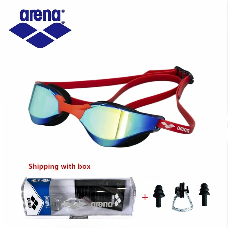 Очки для плавания Arena Adult High-Definition Красный