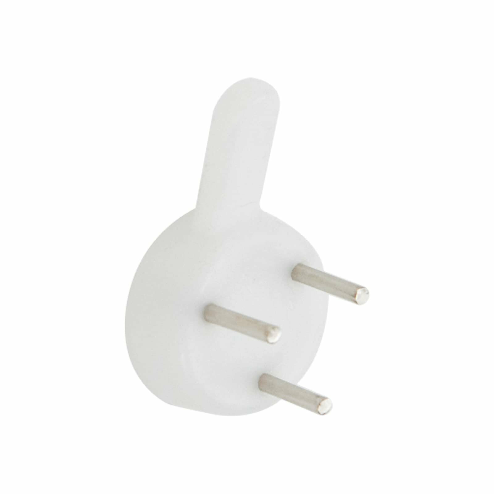 Крепление для картин TOLY крючек - Малый, пластиковый, белый "МастерБолтиков" (8 шт)