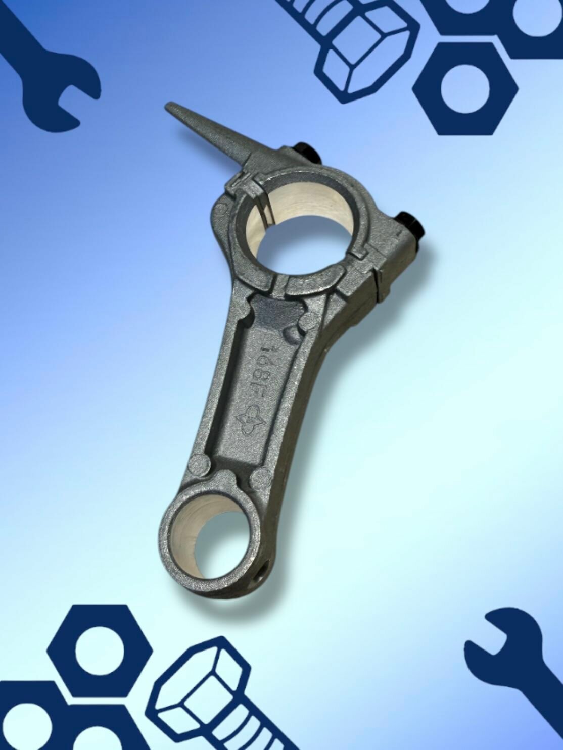 Шатун Premium на двигатель 168F/170F на мотоблок (1 шт.)