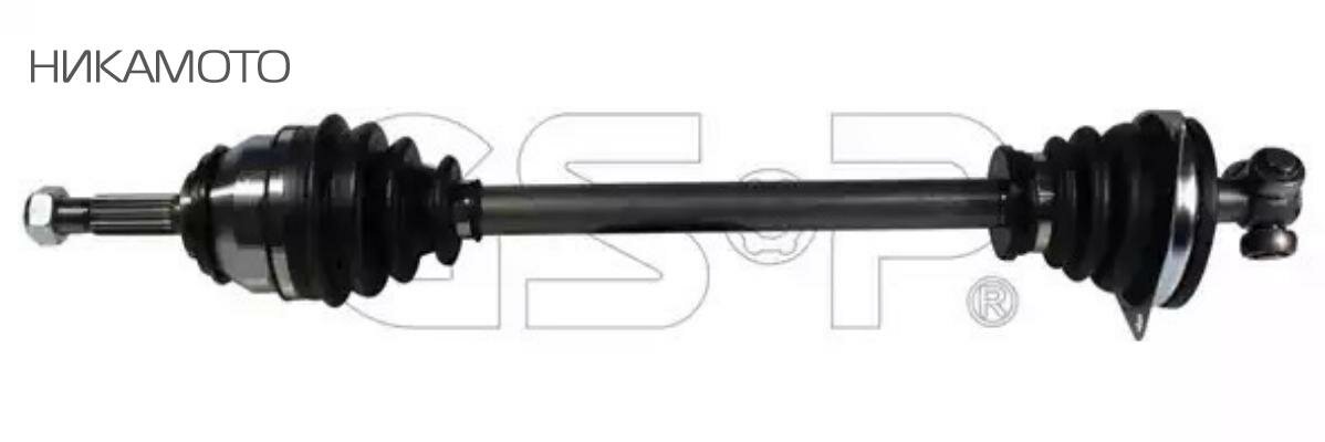 GSP 245084 Привод лев. RENAULT LOGAN 1.4-1.6L 2004=>