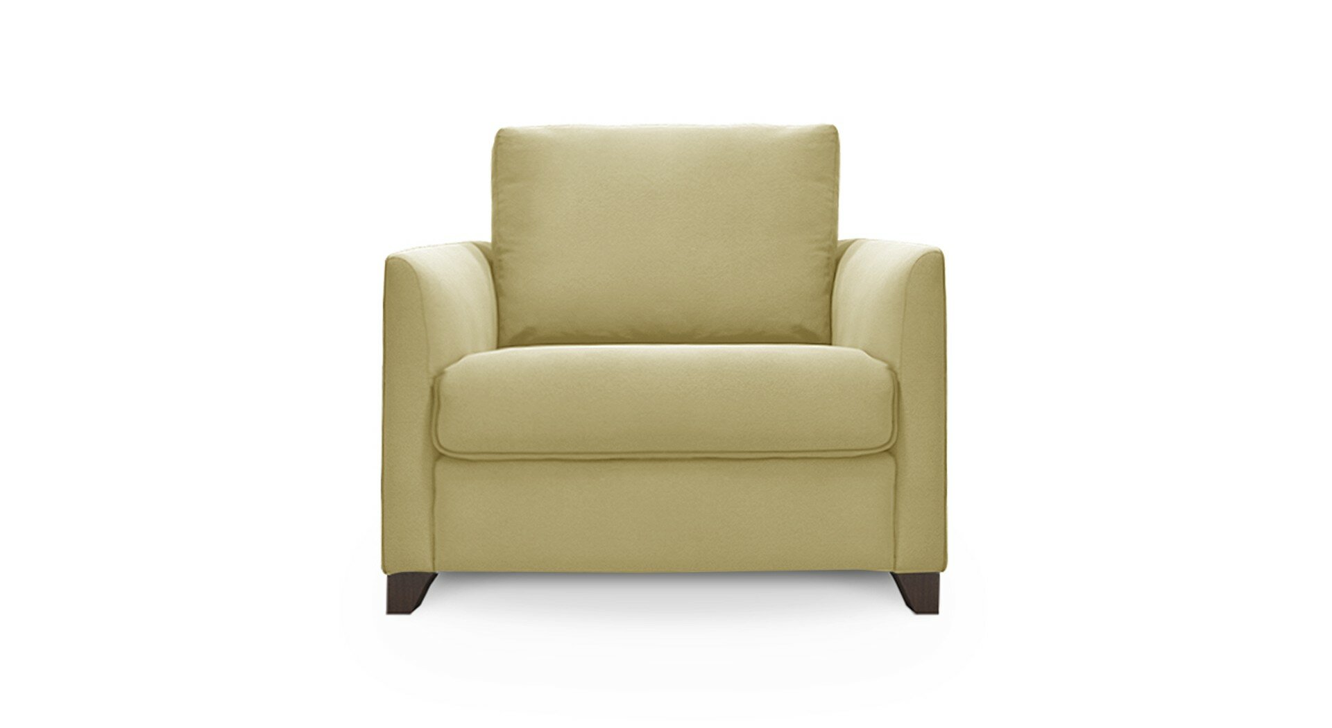 Кресло Лион Vivaldi 34 NEW 117x90x90 см, коричневый Велюр, нераскладной Фиеста