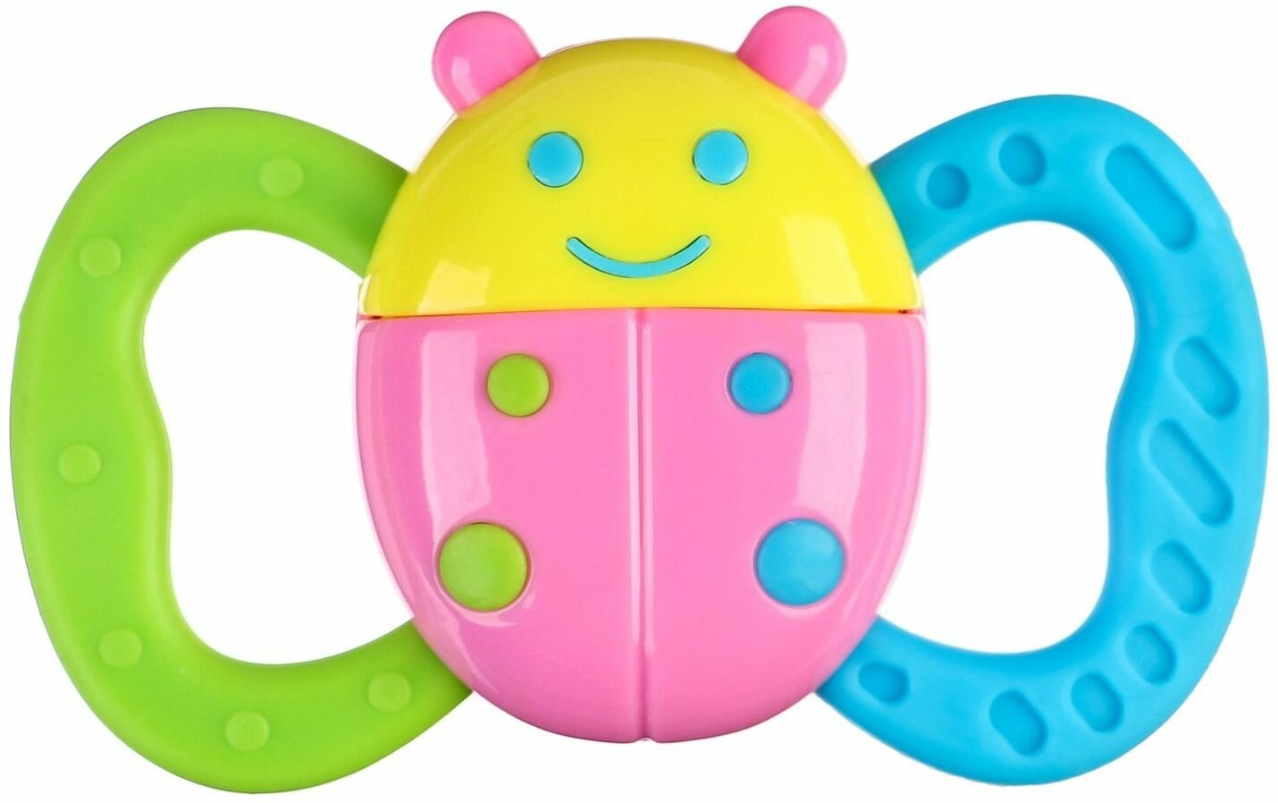 Погремушка "Бабочка" с эластичными элементами, первая развивающая игрушка для малышей, детская шумелка, грызунок для младенцев, силиконовый прорезыватель для зубов, от 3 месяцев