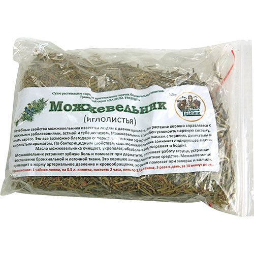 Травяной чай Данила Травник "Можжевельник" (иглолистья), 100 г