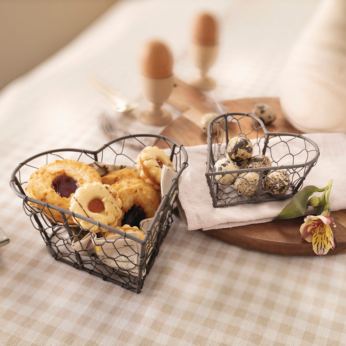 Корзинки "Сердечки", 2 штуки