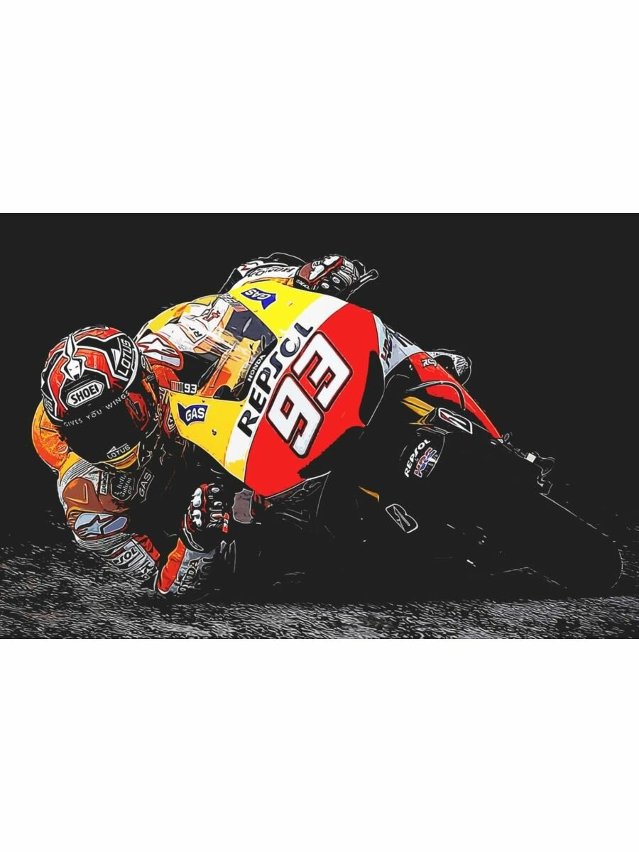 Постер "Марк Маркес. Repsol Honda Team"