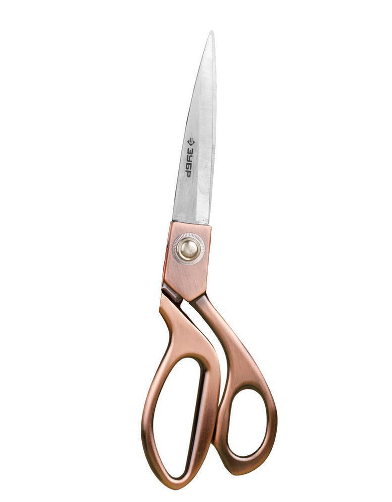 ЗУБР общая длина 240 мм, лезвия 100 мм, портняжные ножницы (40425-24)