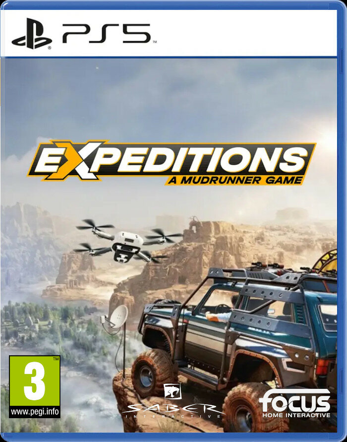Expeditions: A MudRunner Game (нет пленки на коробке) [PS5]