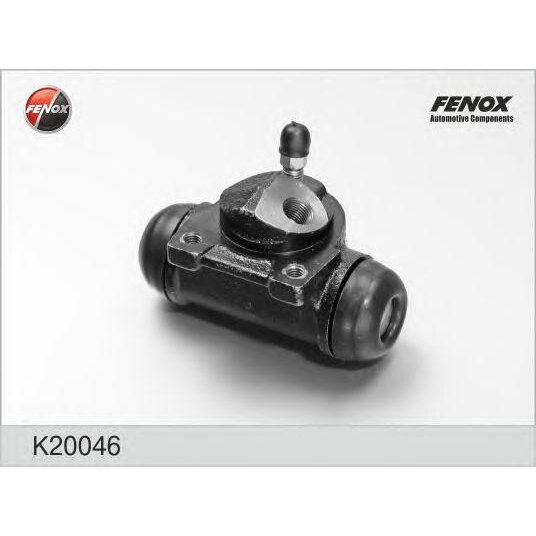 Цилиндр тормозной рабочий для автомобиля Citroen Peugeot Пежо, FENOX K20046 (1 шт.)