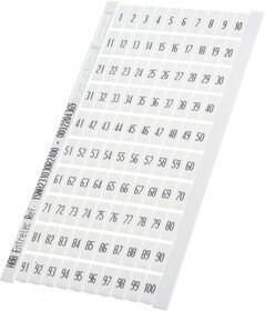 Маркировка RC510 (1-100), горизонтальная ABB 1SNA231030R2400 (1 пластина)