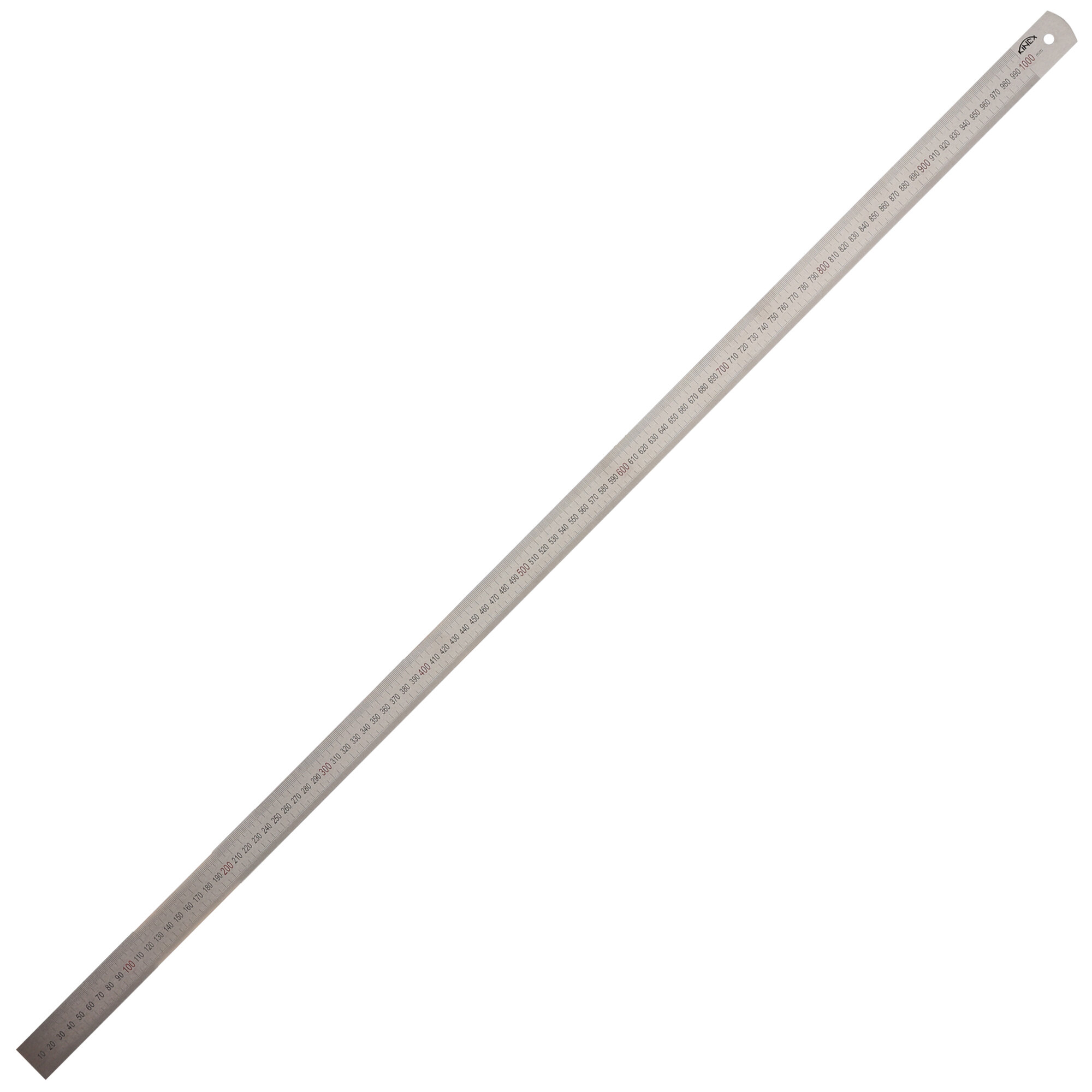 Линейка Kinex K-met 1000х30х1,0мм Шкала 0,5/1,0мм 1022-02-100