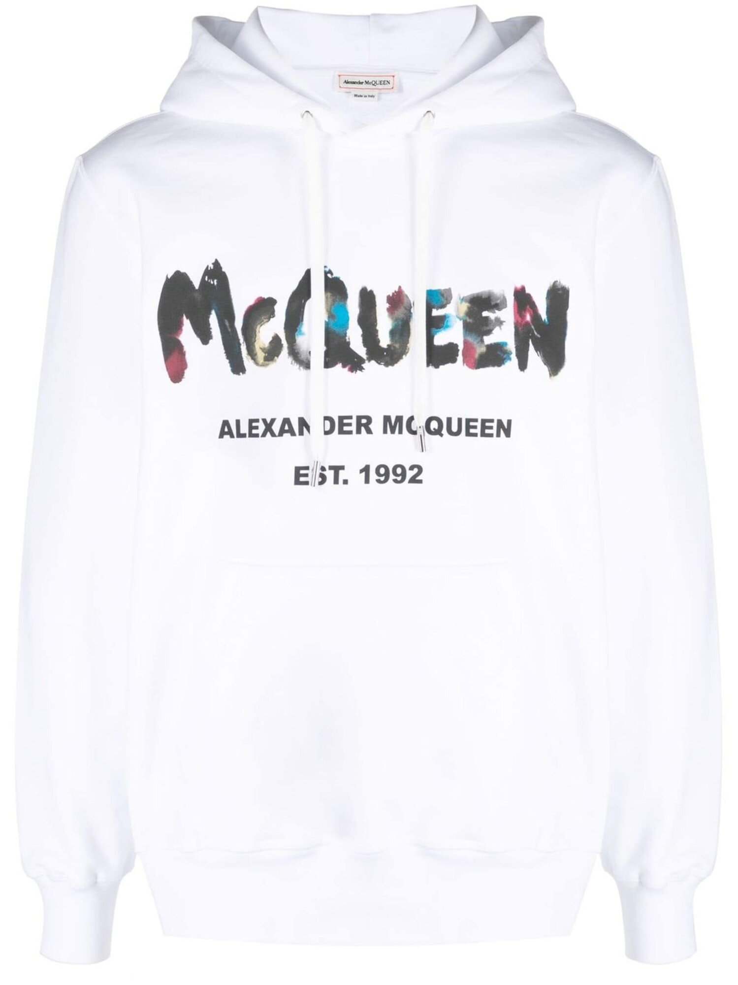Худи Alexander McQueen Graffiti