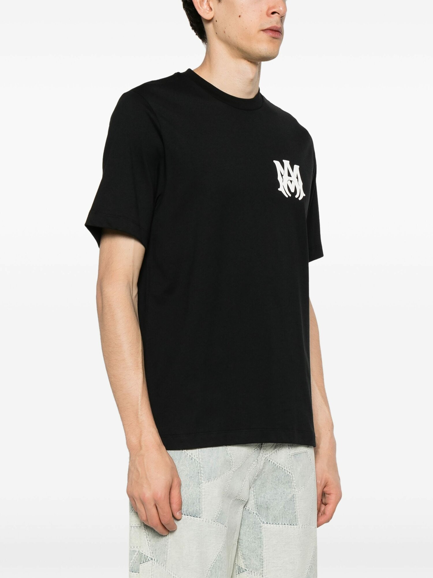 Футболка AMIRI MA Core, размер L, black/black — фото 1