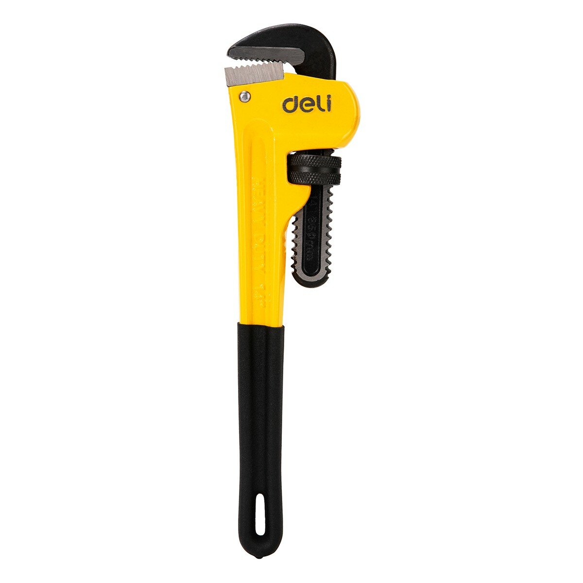 Ключ Deli Трубный ключ Стиллсона Deli DL2514 360мм, максимальное открытие 48мм, Cr-Mo + углеродистая сталь уц-2-5