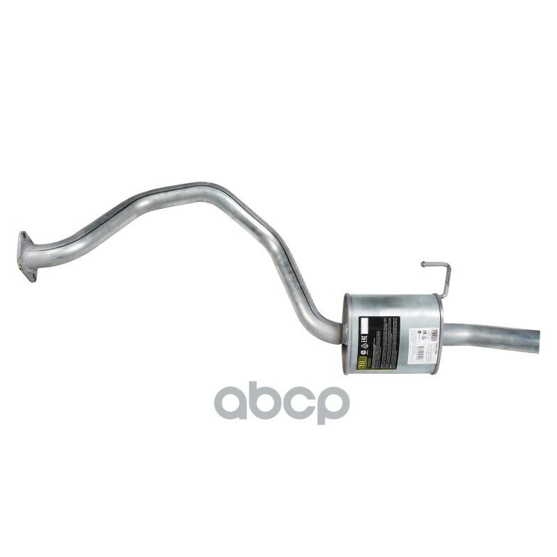 Глушитель SsangYong Actyon/Kyron (05-) 2.0i осн. (алюм. сталь) Trialli арт. EMM1704