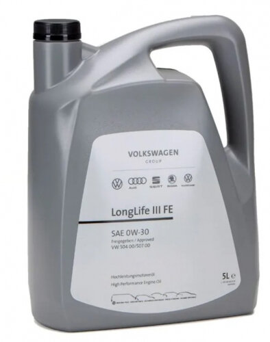 Моторное масло Vag Longlife III 0W-30 синтетическое 5 л