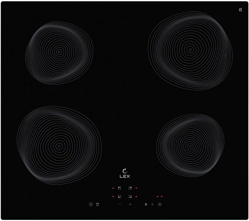 Индукционная варочная панель LEX EVI 640 R2 BL, CHPE000062, независимая, черный