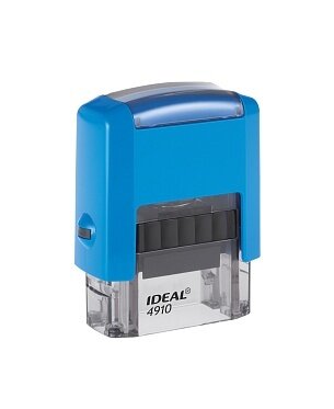 Ideal 4910 автоматическая оснастка для штампа 26х9 мм (синяя)