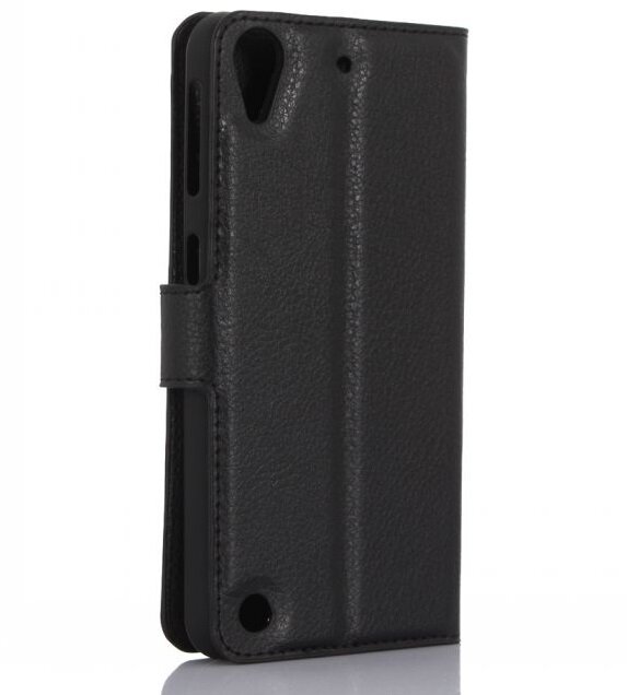 Чехол-книжка Чехол. ру для HTC Desire 530 / Desire 630 Dual SIm ( LTE 4G / 530U / EEA) 5.0 с мульти-подставкой застёжкой и визитницей черный