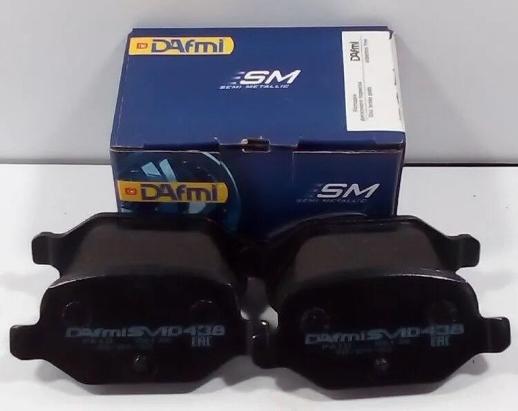 Колодки тормозные дисковые задние Granta Sport, Vesta Cross, Kalina Sport DAFMI SM D438SM