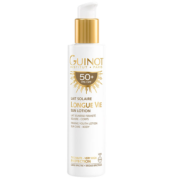 Lait Solaire Longue Vie SPF50+ - омолаживающий лифтинг-лосьон для тела с 56 активными компонентами SPF50+
