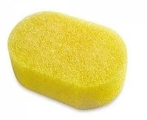 Мочалка для тела York / Йорк Для нее овальная поролон 145×95×50мм / губка для душа