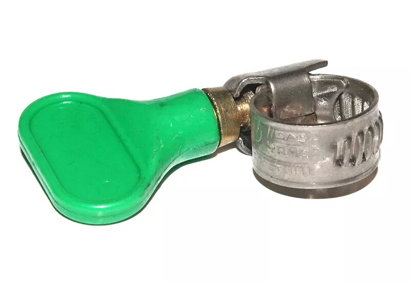 Хомут YADA 8-12мм бензошланга с ключом, 10 шт