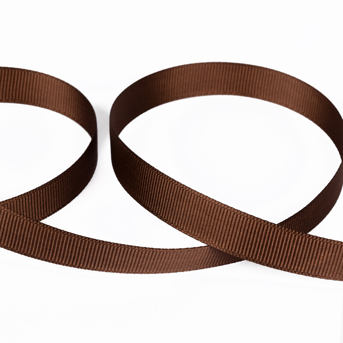 Gamma репсовая лента GR-12 12 мм, 45.5 м №017 т. коричневый