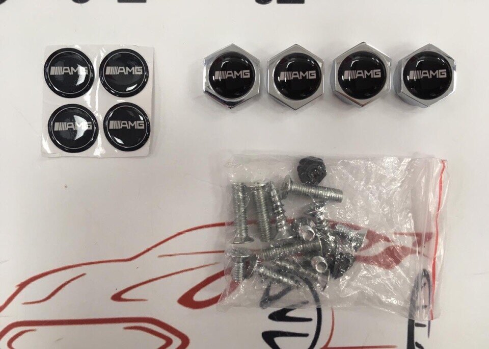 Болты для крепления номеров AMG