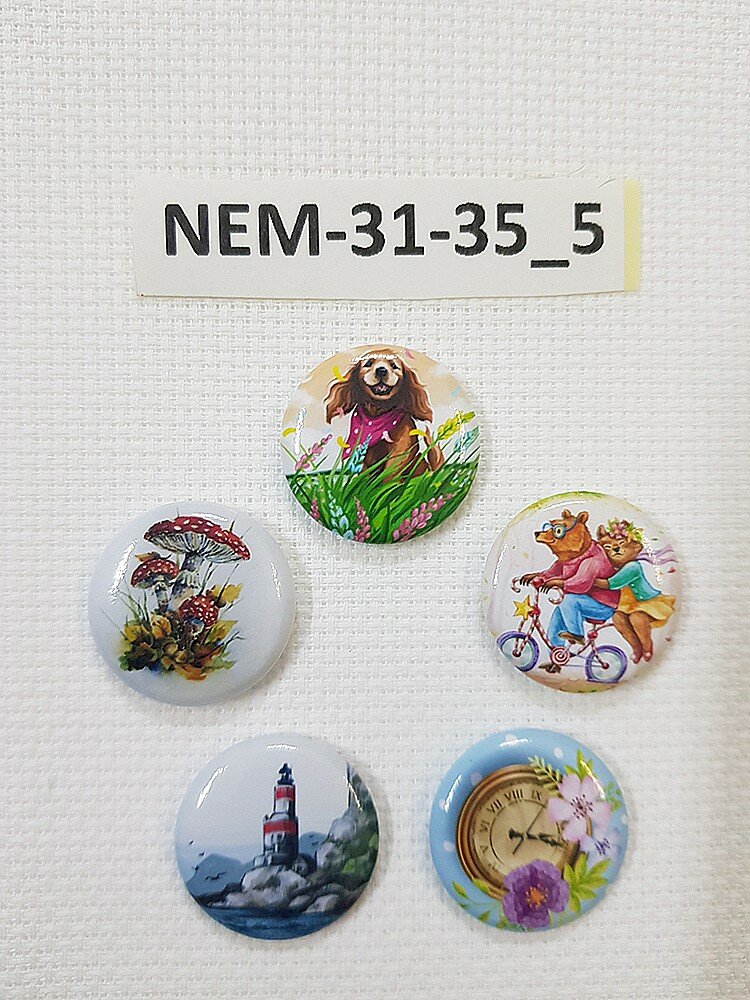 Комплект_5 из 5 магнитных игольниц NEM-31-35_5