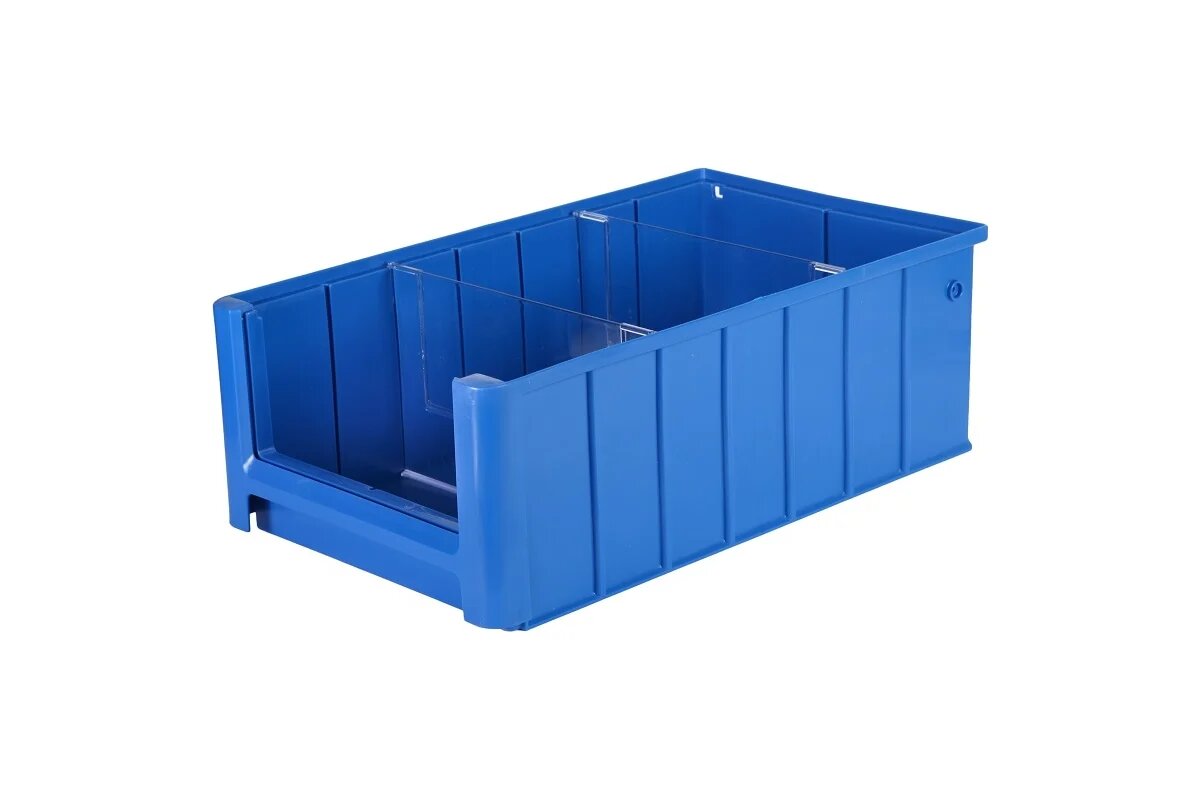 Стеллажный полочный лоток 400х234х140 мм, пластик, Система 12.337.65