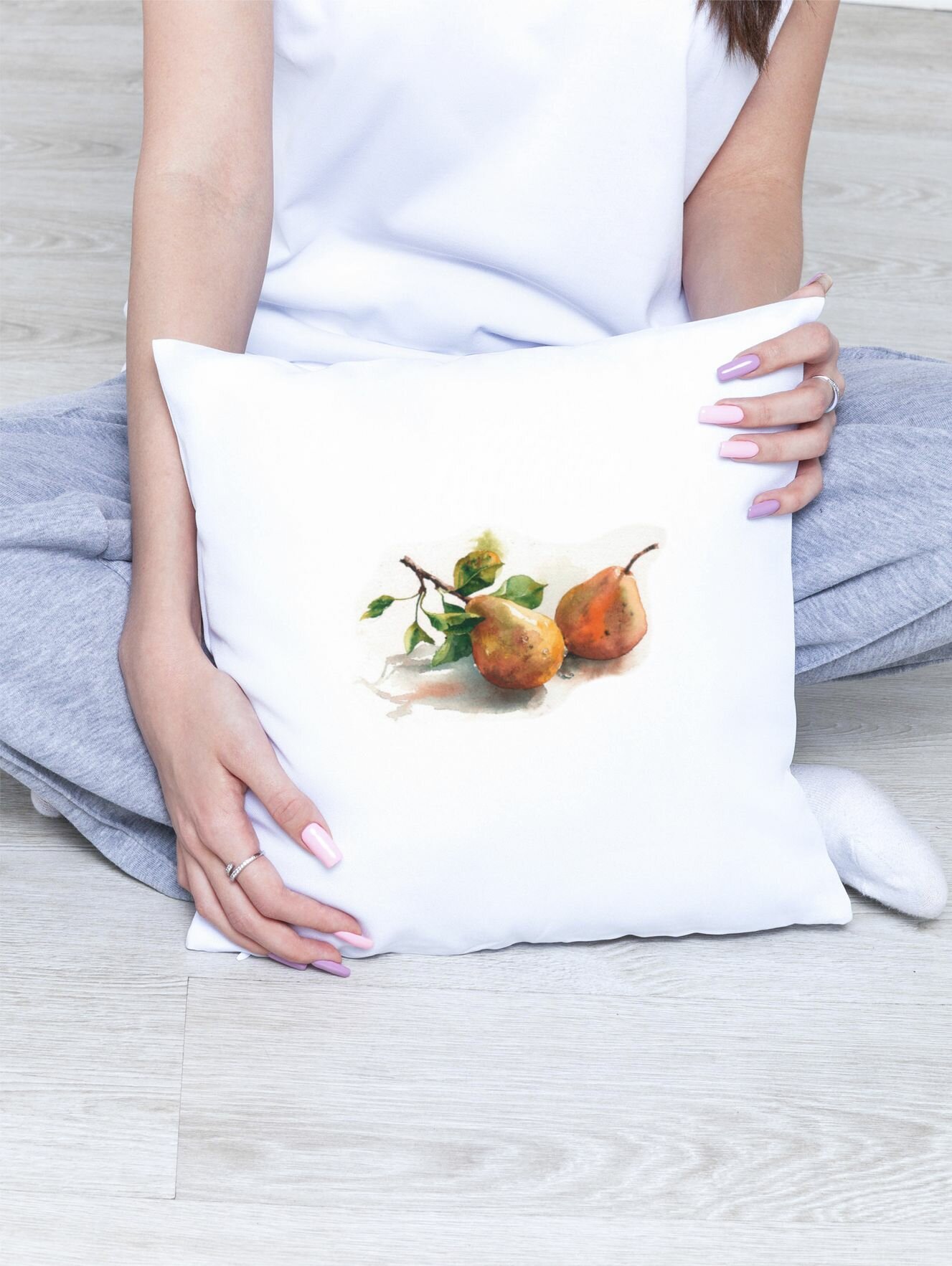 Подушка Груша ( Подушка Груша , Груша , Подушка с Грушей , Груша подушка , Подушка с изображением Груши , Груша , подушка с Грушей , подушка Груша , Груша подушка ) 35х35см
