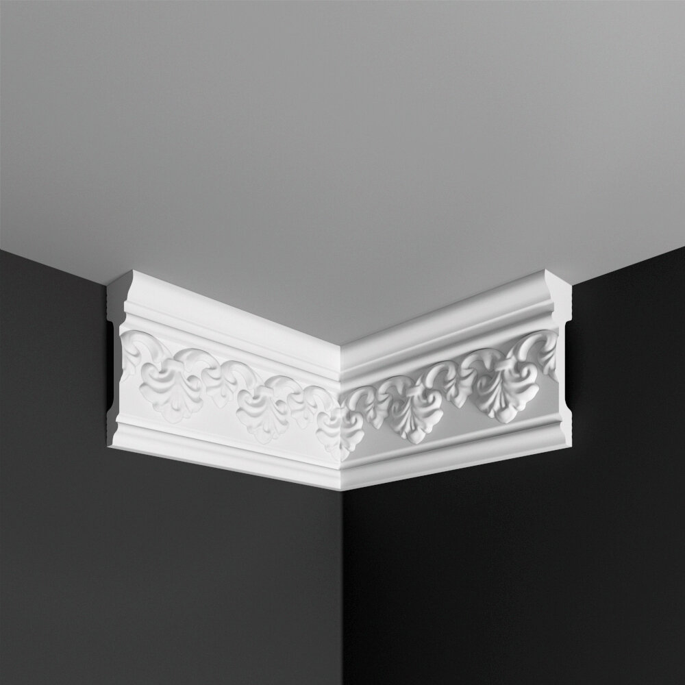 Угол Внутренний к Плинтусу Де-Багет ДП 11/80 Д2000хШ25хВ80 мм.