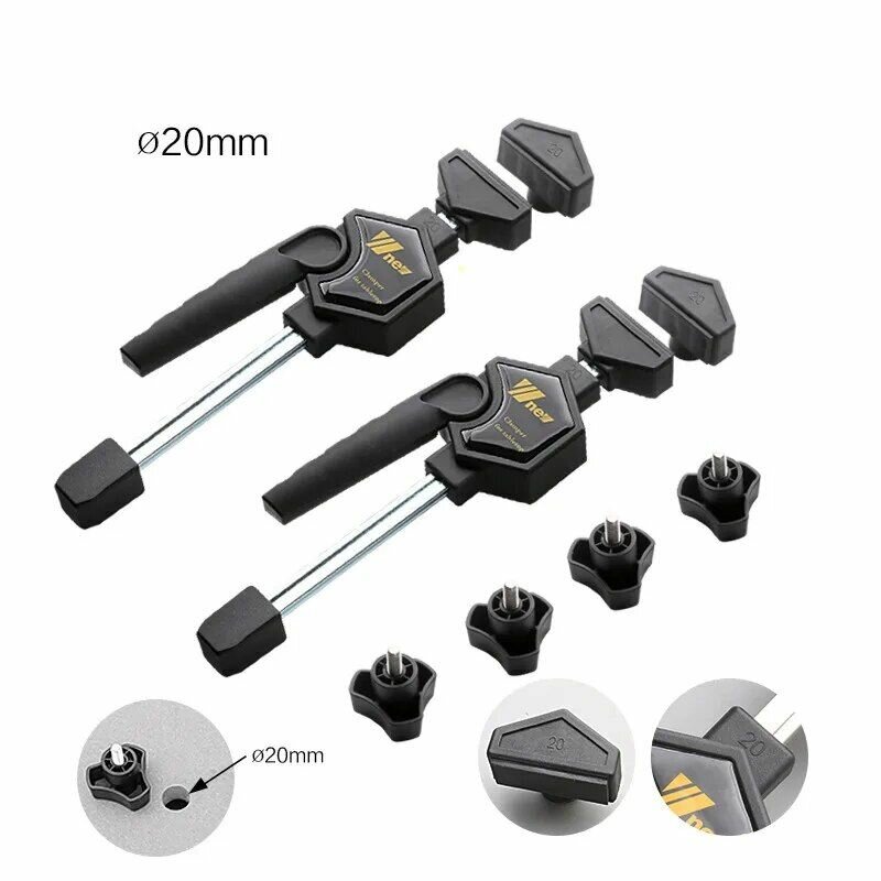 2 шт. настольных зажимов, регулируемые быстросъемные зажимы для деревообработки