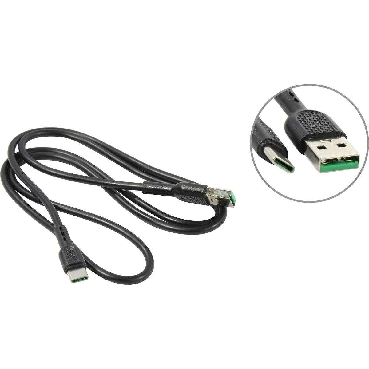 Hoco X33 Type-C 1M Black Кабель USB 2.0 AM -- USB-C 1м
