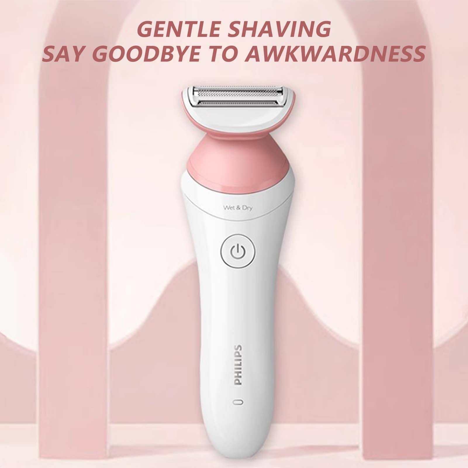 Женская бритва Philips Бережное бритье интимных местБритье всего телаНоги и подмышки BRL146